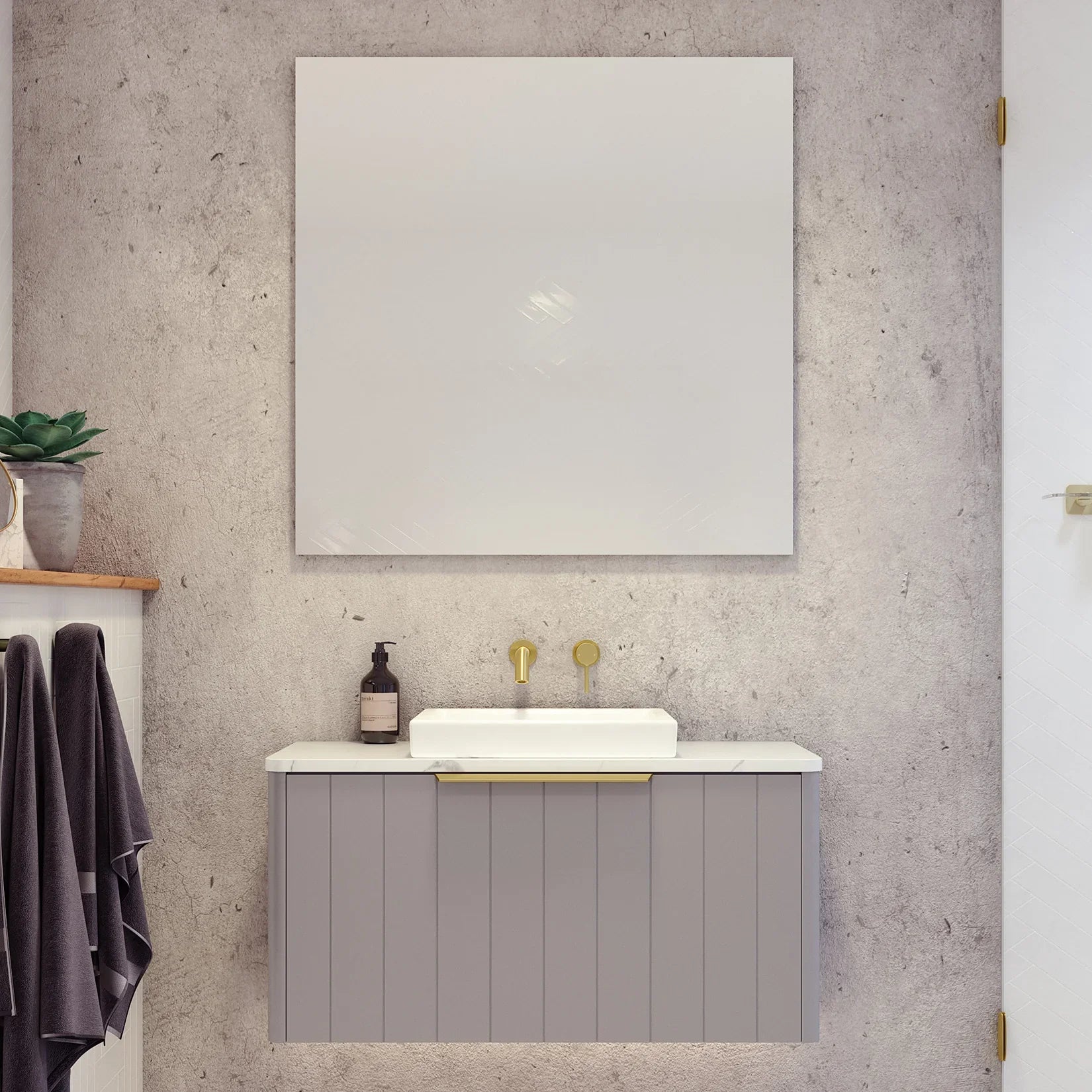 Timberline Saba Wall Hung Vanity – Ideal Bathroom Centre