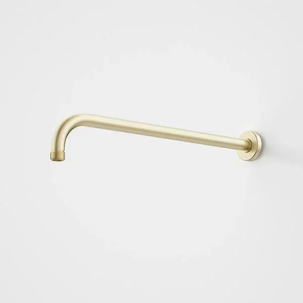 Caroma Urbane II 400mm Right Angled Wall Shower Arm | Brushed Brass ...